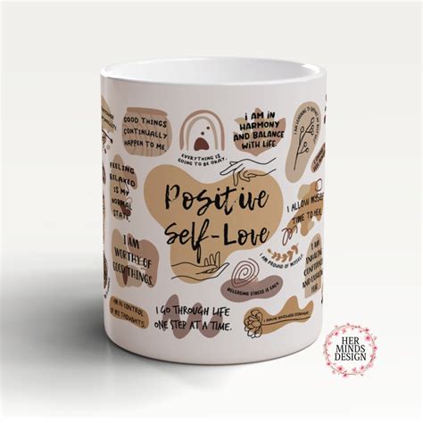 Positive Self Love Mug Love Mug Affirmations Mug Positive