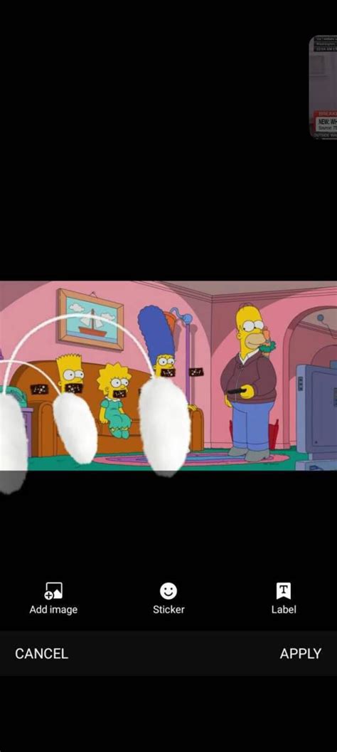 Clicks Again And Bart Is Now Rolled Up Like Marge By Lisbethlucynda222