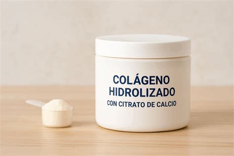¿para Que Sirve El Colágeno Hidrolizado Con Citrato De Calcio