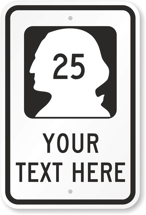 Washington Highway Signs