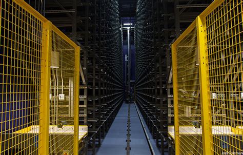 new high tech book retrieval system enhances library resources