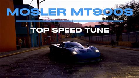 Best Top Speed Tune Mosler Mt900s Youtube
