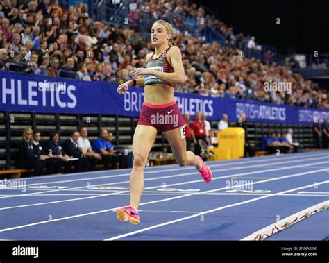 Keely Hodgkinson Wins The Womens 800m Final During The Birmingham