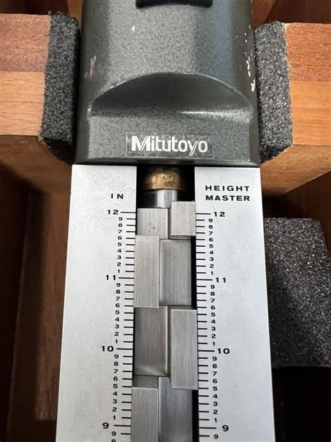 Mitutoyo 12 Precision Height Master Gage