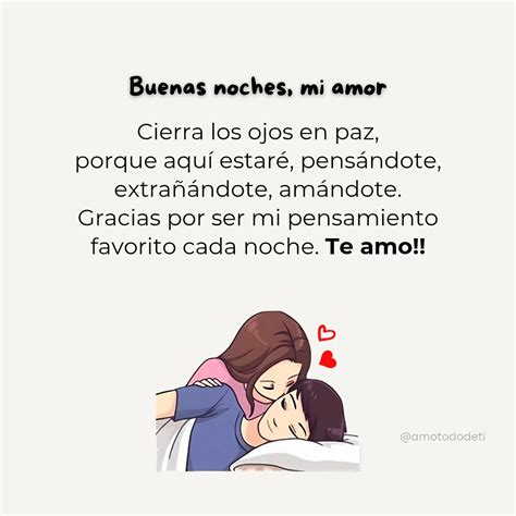 Amo Buenas Noches Mi Amor Que Sueñes Conmigo Te Amo 😴 ️🥰 Facebook