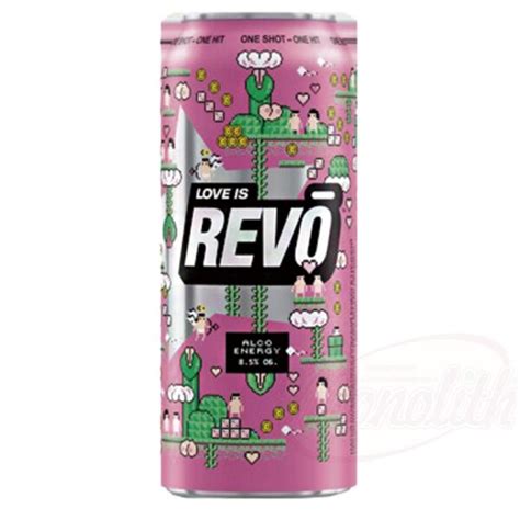 Napój energetyczny alkoholowy Bitter Lemon „Revo „500ml – Ukrainoczka