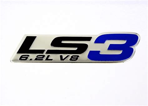 Commodore Chev Ls3 6 2l V8 Badge Emblem