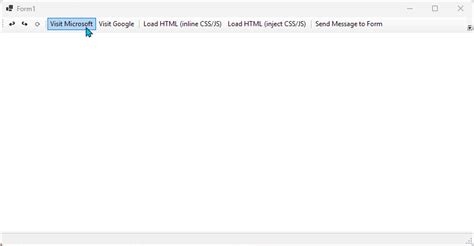 Webview2 A Browser For Winforms In Net 5 Grant Winney