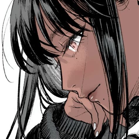 Pin On Black Manga Girls