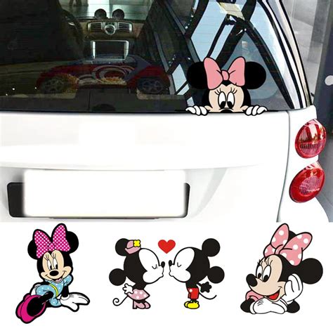 Mickey Mouse Car Stickers At Danelle Perez Blog