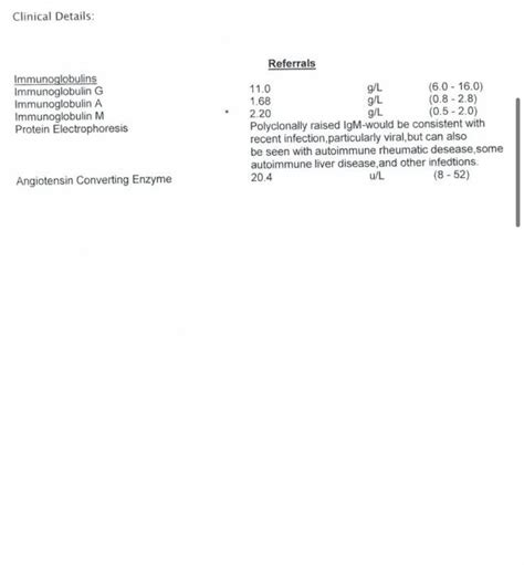 High Igm Value Is This Very Elevated R Askdoctorsmeeee