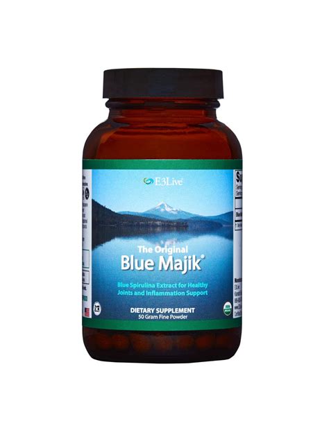 Blue Majik Natural Phycocyanin Rich Extract E3 Live
