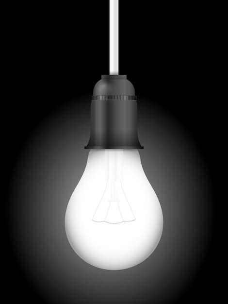 Premium Vector Bulb Background