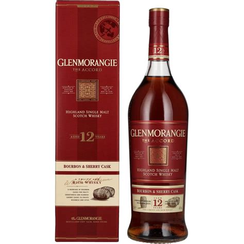 Glenmorangie 12 Year Old The Accord Bourbon And Sherry Cask Scotch Whisk Lost N Liquor Online