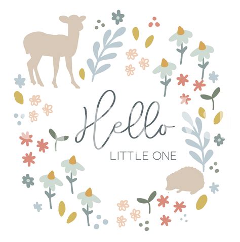 Cute Nursery Floral Wallpaper