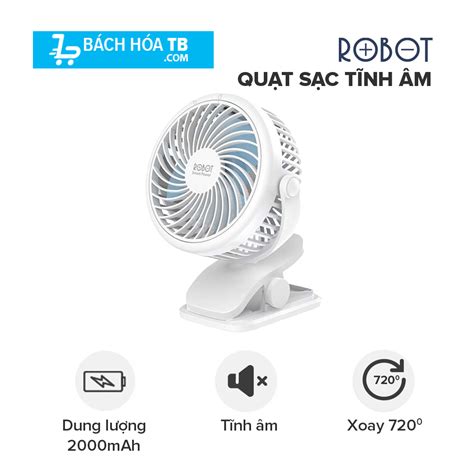 Quạt Sạc Mini Robot Rt Bf10