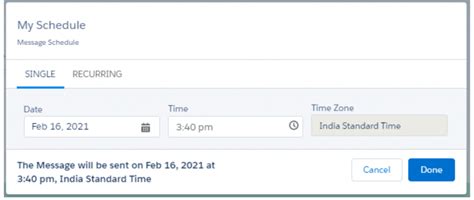 Schedule Campaigns Sms Magic Salesforce Documentation