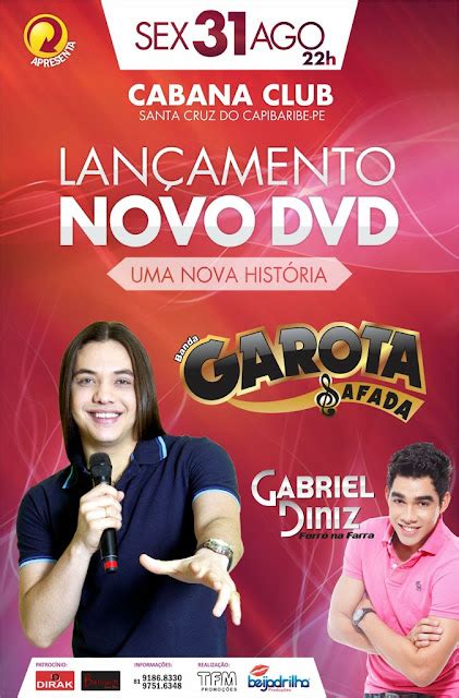 O INTERIOR NET GAROTA SAFADA LANÇA NOVO DVD EM SANTA CRUZ DO CAPIBARIBE DIA DE AGOSTO NO