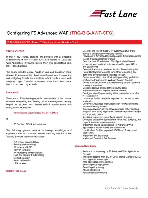 Fast Lane F5 Networks Configuring Big Ip Afm Advanced Firewall Manager Pdf Denial Of