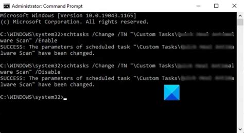 How To Enable Or Disable Scheduled Task In Windows