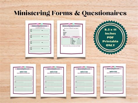 Lds Rs Ministering Interview Form Questionnaire Report For Relief