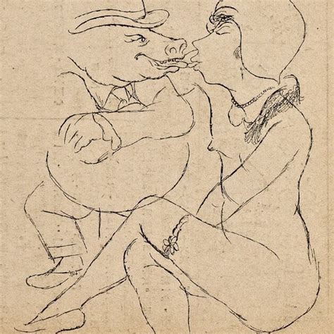 George Grosz The Kiss Reprinted In Ms26 Feb 1936 Download