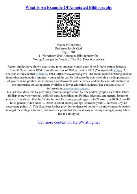 Annotated Bibliography Essay Example Pdf Mental Health Diseases