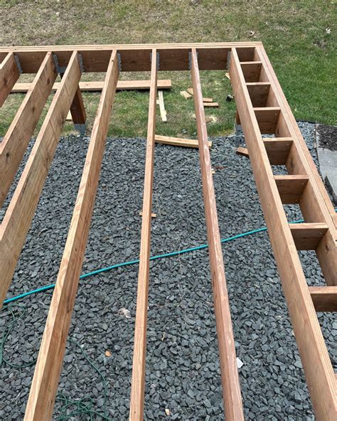 Diy Deck Part 1 Planning Framing And Installing Deck Board Fun Home Building