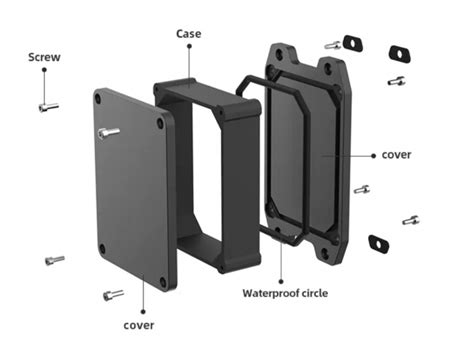 Manufacture Pcb Aluminium Case Metal Enclosure Electronic Ip68