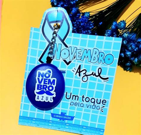 Card Com Mini Trena 1m Novembro Azul Elo7 Produtos Especiais