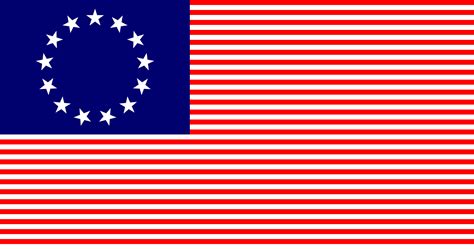 Us Flag Of The Original Colonies