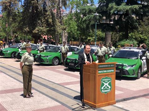 Carabineros Recibió 33 Nuevos Vehículos Policiales Para La Región