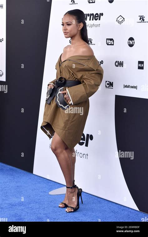 Karrueche Tran Attends The Turner Upfront 2017 Arrivals On The Red