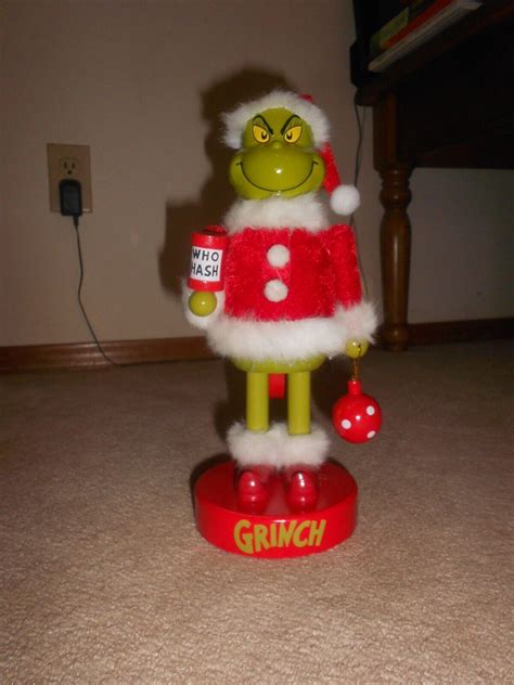 New Grinch Nutcracker 11 Dr Seuss The Grinch Who Stole Christmas Wood 2023 4691314347