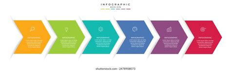 Arrow Timeline Infographic