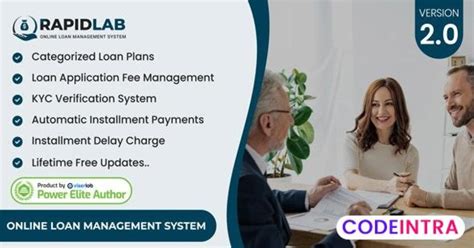 Rapidlab Online Loan Management System Codeintra