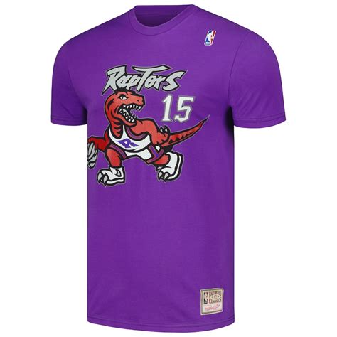 Toronto Raptors Purple Logo Toronto Raptors Vince Carter 1998 99