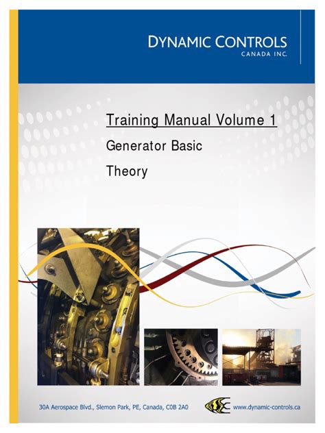 Training Manual Vol I Generator Basic Theory Final Pdf Electric