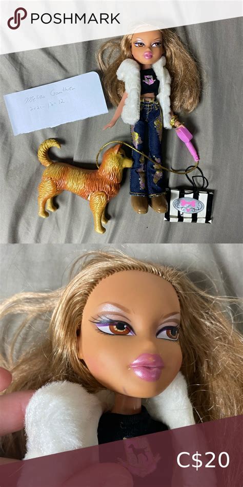 Walking Bratz Yasmin With Dog Bratz Yasmin Yasmin Original Clothes
