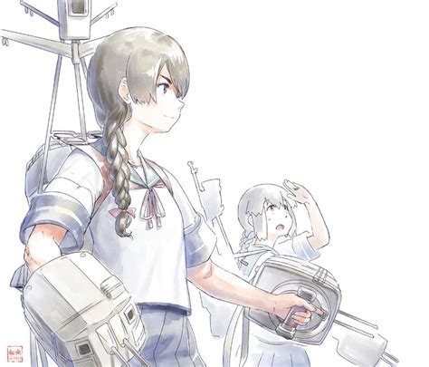 Isonami And Uranami Kantai Collection Drawn By Nogiguchi Kohiro Danbooru