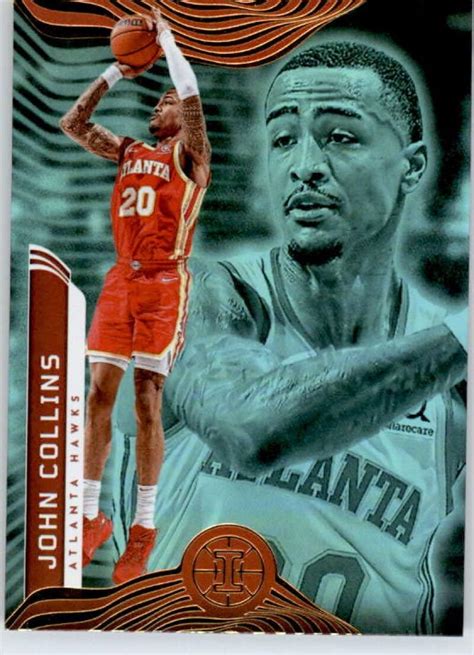 2021 22 Panini Illusions 53 John Collins Atlanta Hawks Official Nba Basketball Card