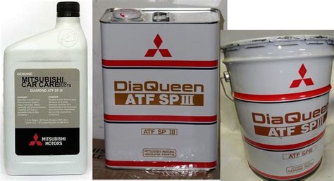 Mitsubishi ATF SP III или J3 в АКПП JATCO JF613E (3.0 V6 6B31 ...