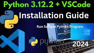 How To Setup Python For Vscode Install Python And Setup Vscode For