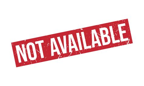 Not Available Rubber Stamp Seal Vector 23104160 Vector Art At Vecteezy