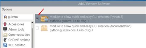 comment installer des paquets pour python sur raspberry pi