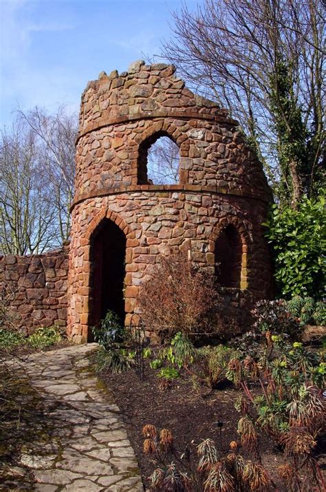 Modern Folly In English Cottage Garden