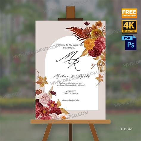 Welcome Sign Board Ehs 261