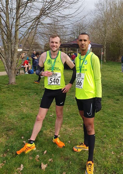 March 2023 Fradley 10k Lichfield Running Club