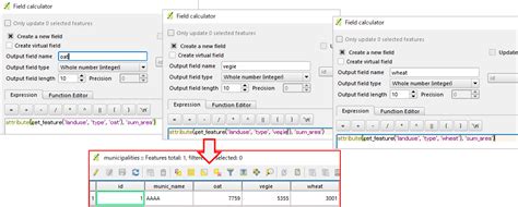 Qgis Update Polygon Layer With Summarized Areas From Other Polygon Layer Geographic