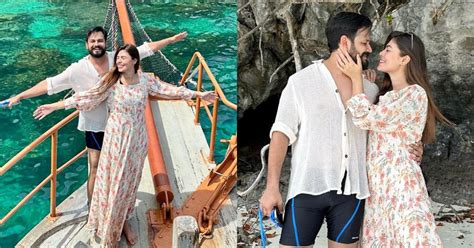 Azlan Shah And Warisha Khan Vacation In Phuket Reviewit Pk